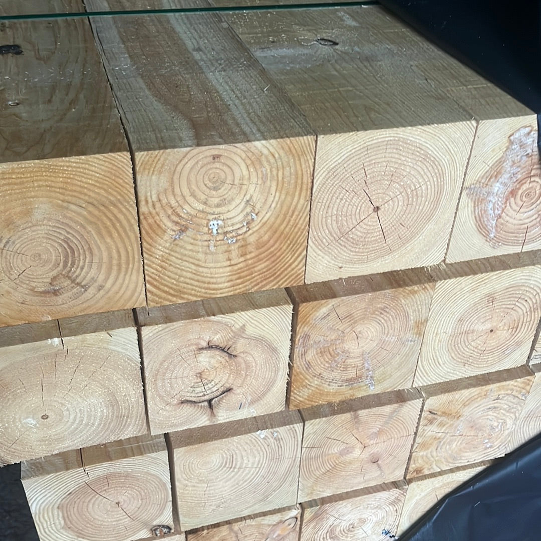 150mm x 150mm (6x6) Kiln Dried and Heat Treated 2.4m – Cleveland Timber