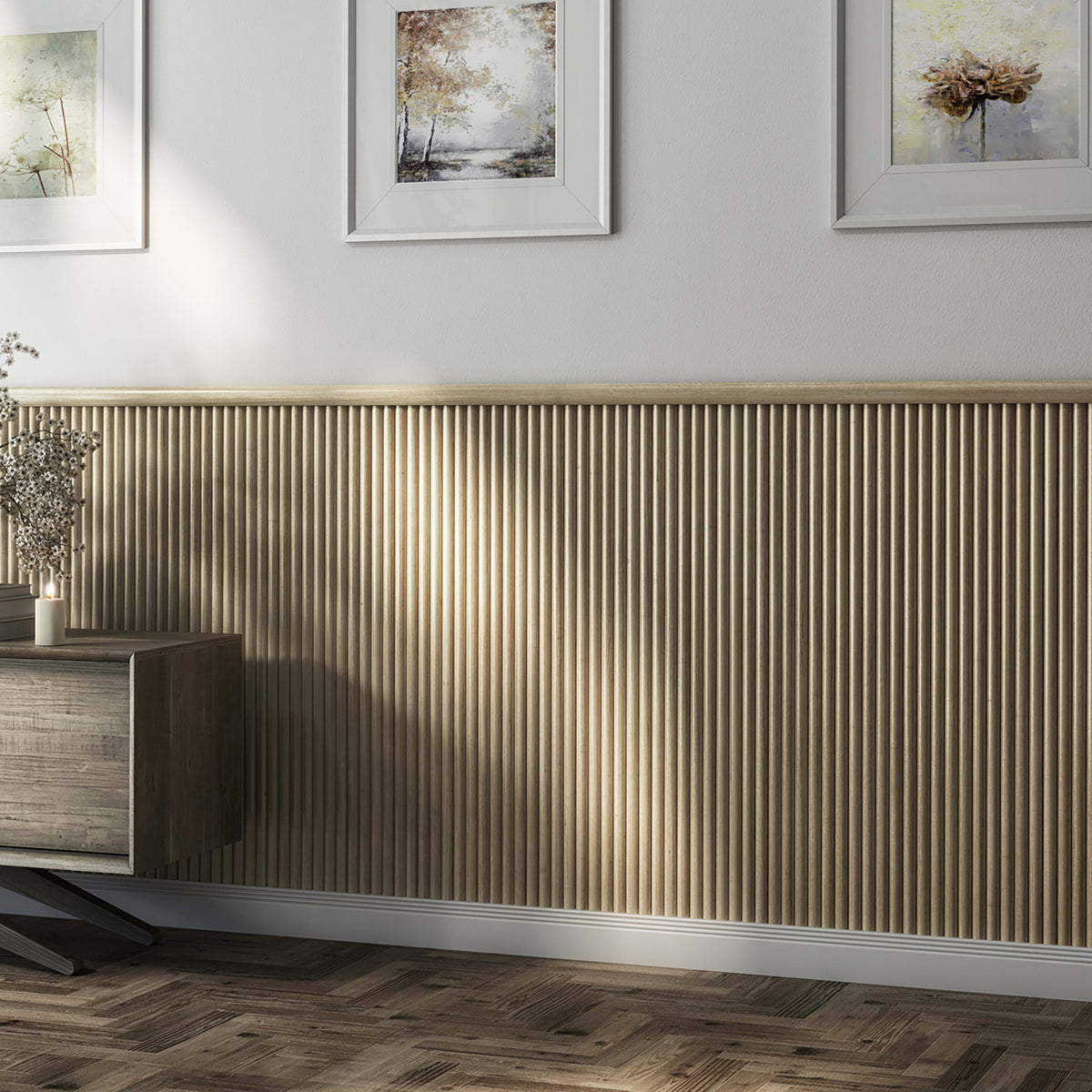 Cheshire Mouldings Oak Half Round Flexi Panels (Pack of 2) – Cleveland ...