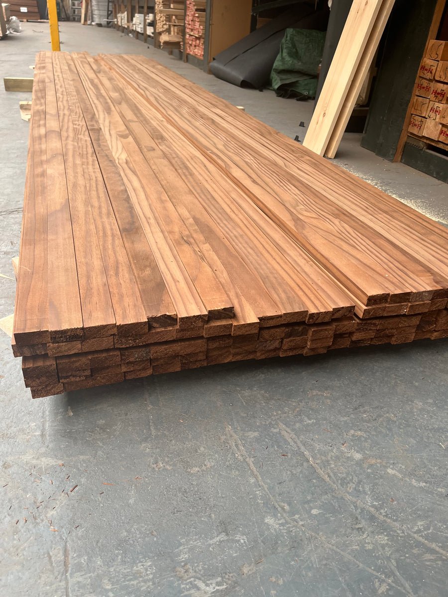 Radiata Pine Thermowood Slats EX 50mm x 25mm (Choice Of Lengths ...