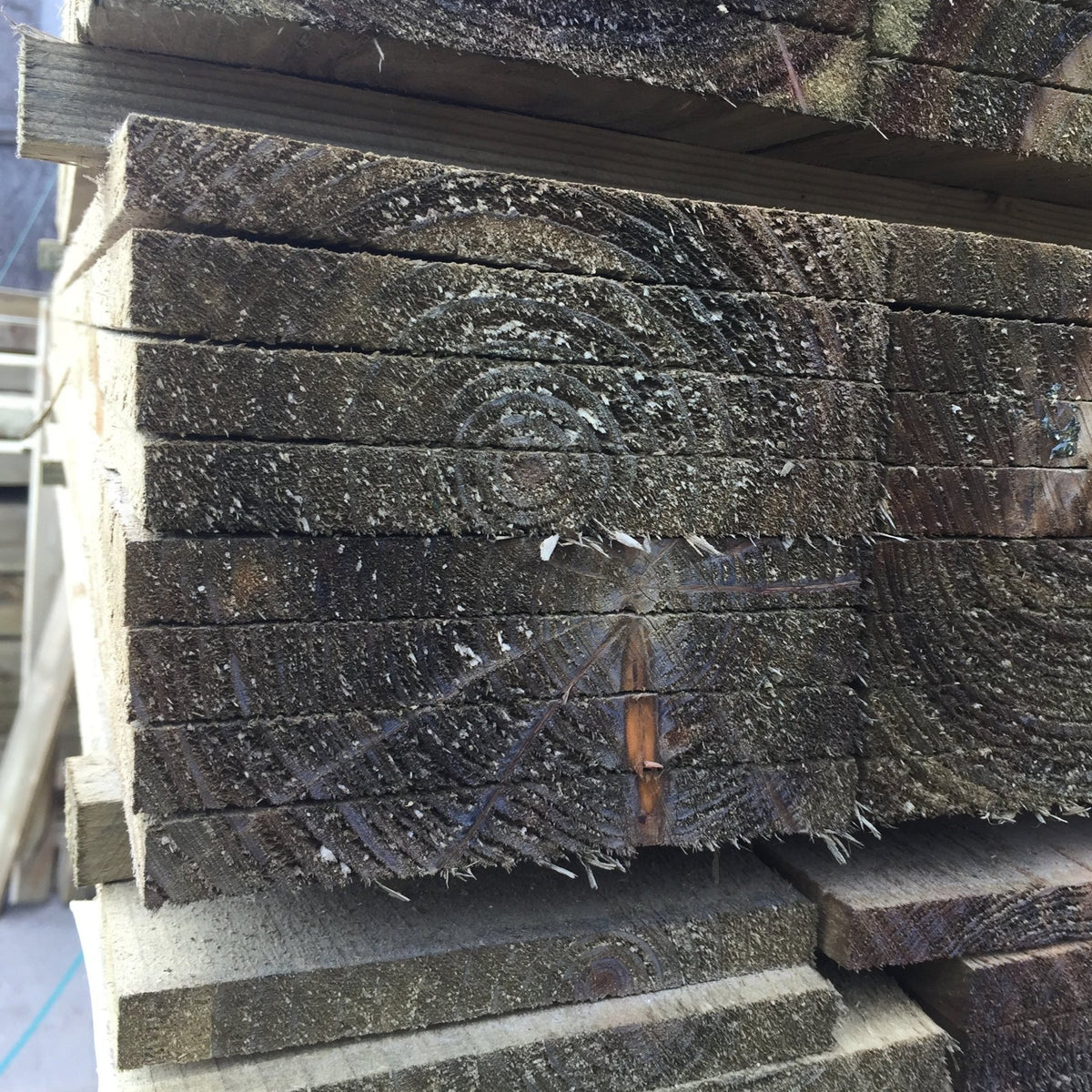 Treated Fence Boards 16mm x 150mm (6") x 1.2m – Cleveland Timber
