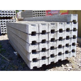 6' Slotted Intermediate Concrete Post – Cleveland Timber