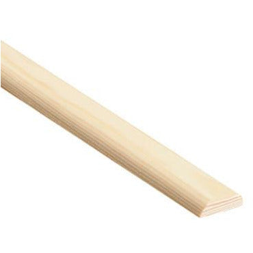 Buy Cheshire Mouldings Pine D Mould Moulding 18mm x 6mm x 2.4 Metre ...